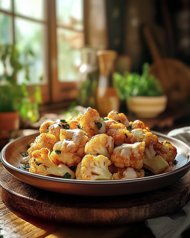 Crispy Roasted Cauliflower – A Meat-Free Delight!