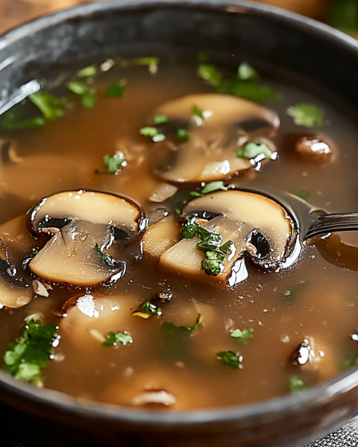 Homemade Japanese Clear Mushroom Elixir