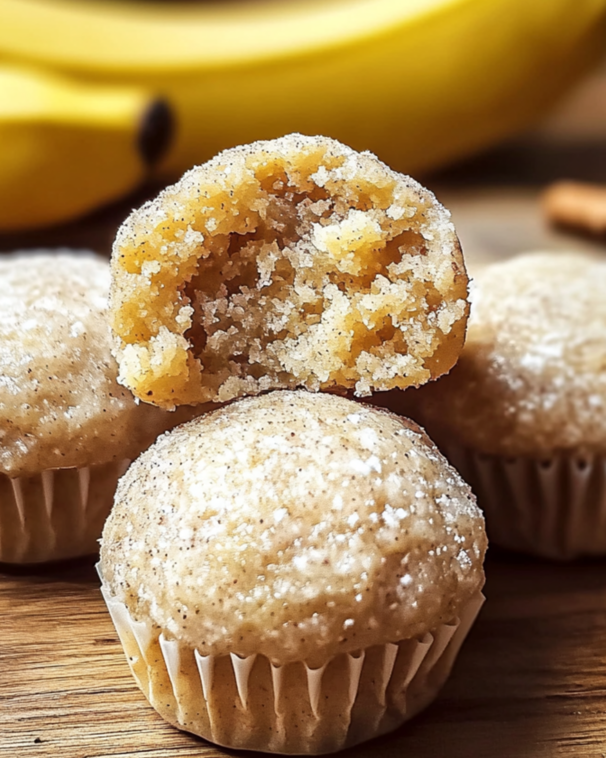 No-Bake Banana Cinnamon Energy Bites