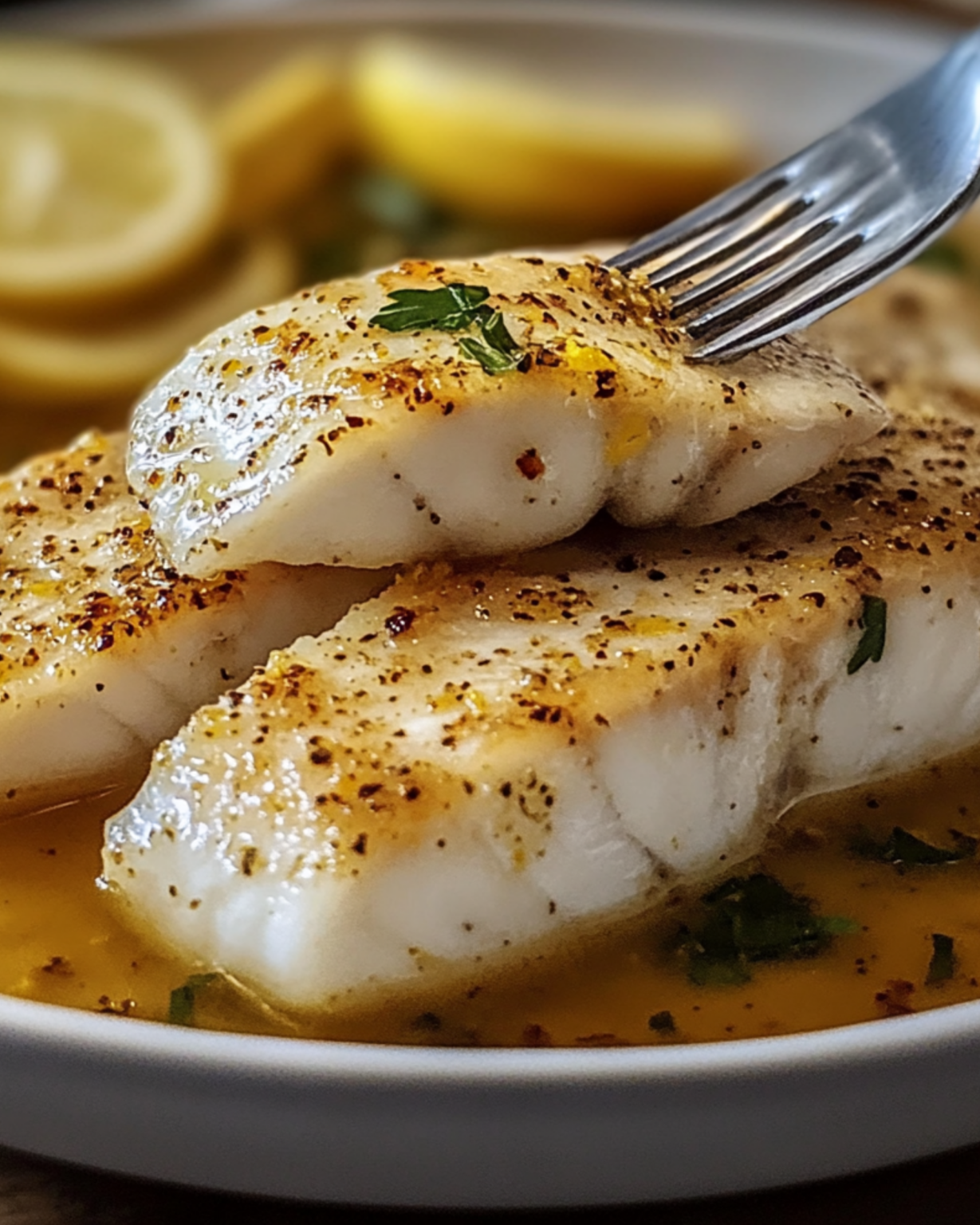 Introducing Zesty Lemon Butter Bliss Fish Fillet