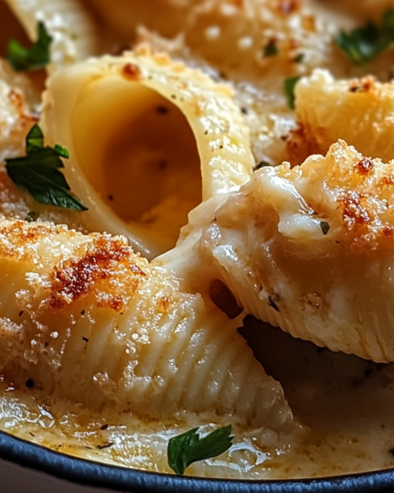 Seafood Stuffed Shells – Creamy, Cheesy, and Packed with Flavor!
