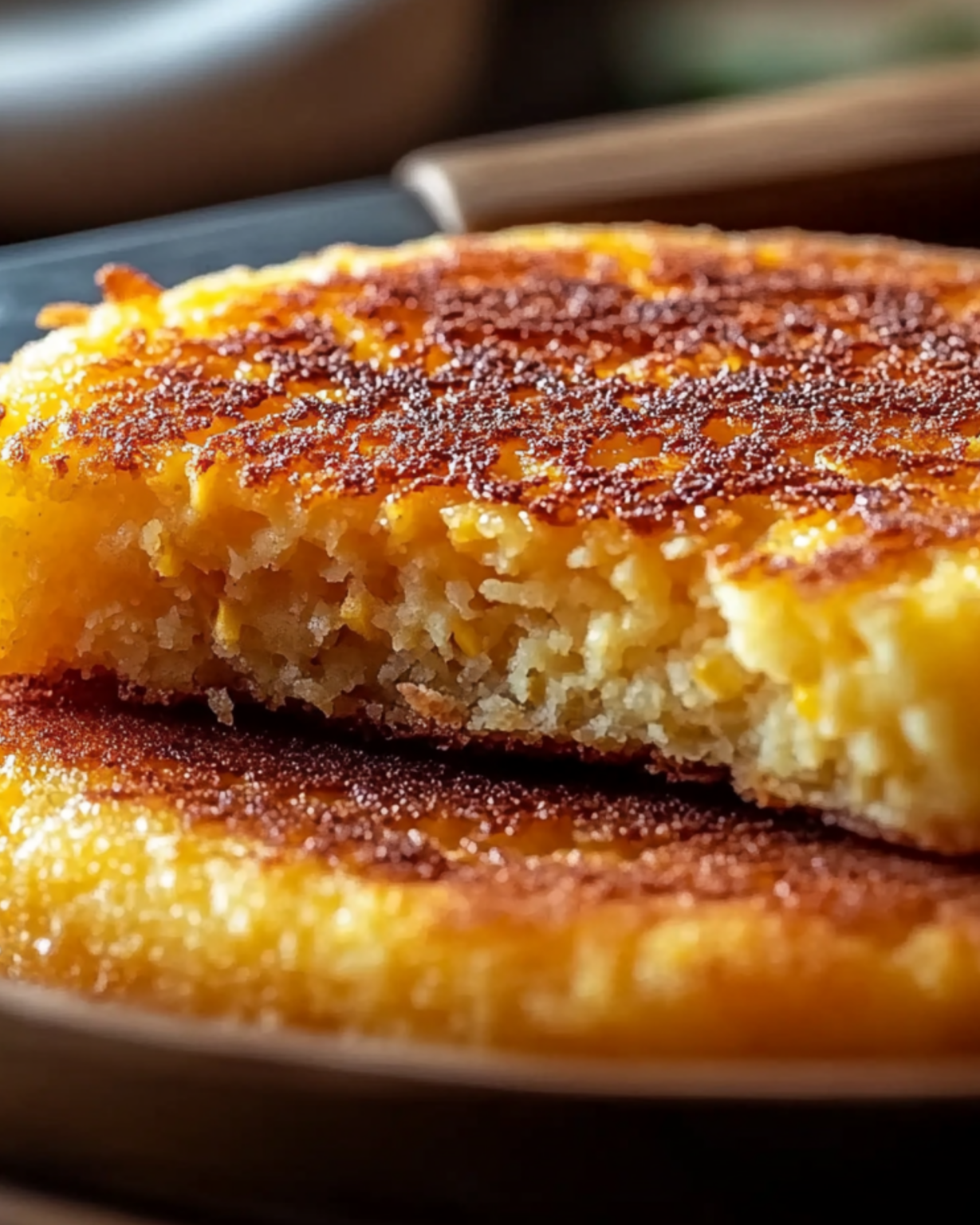 Crispy Fried Cornbread