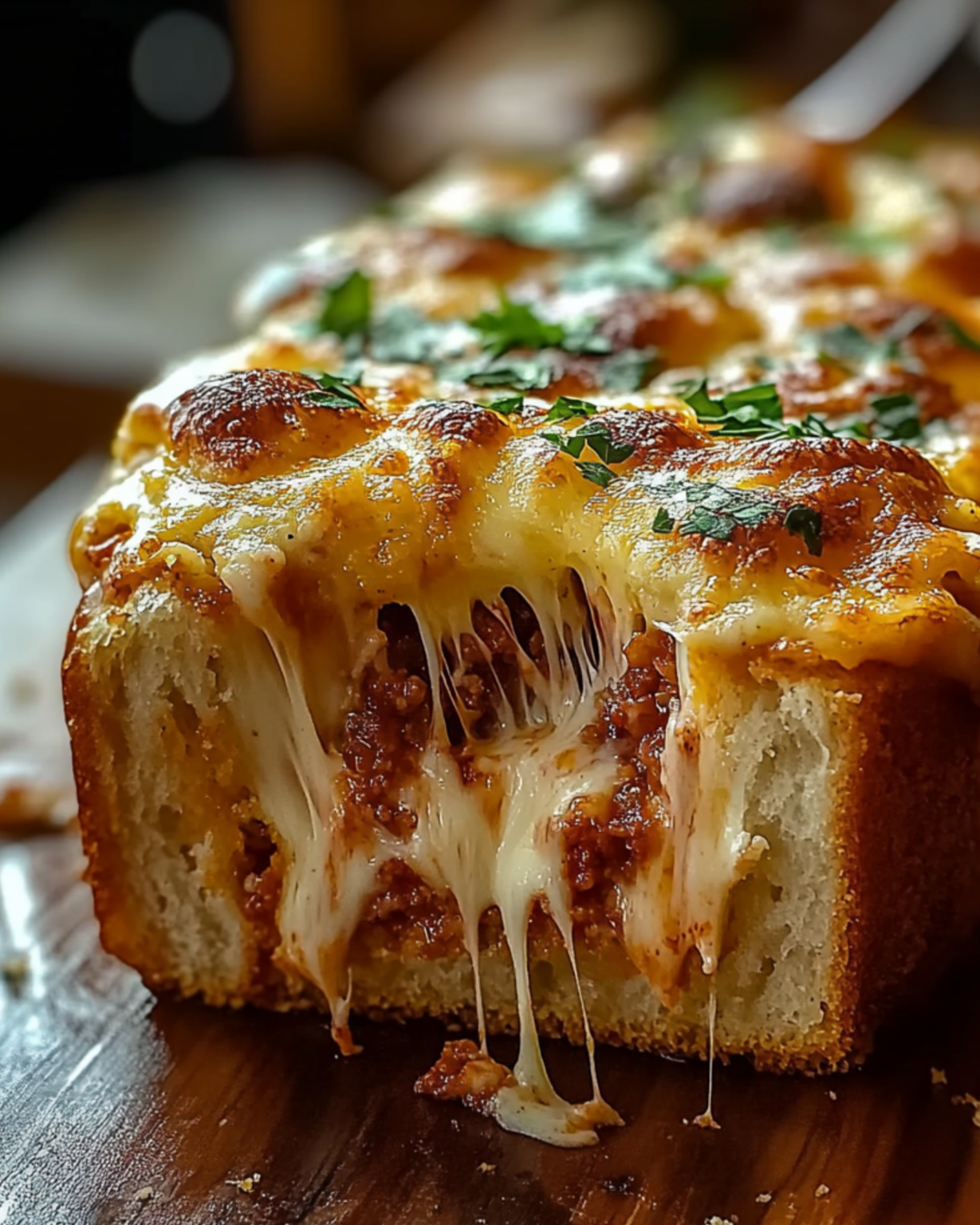 Loaded Loaf Love: Ooey-Gooey Cheesy Garbage Bread