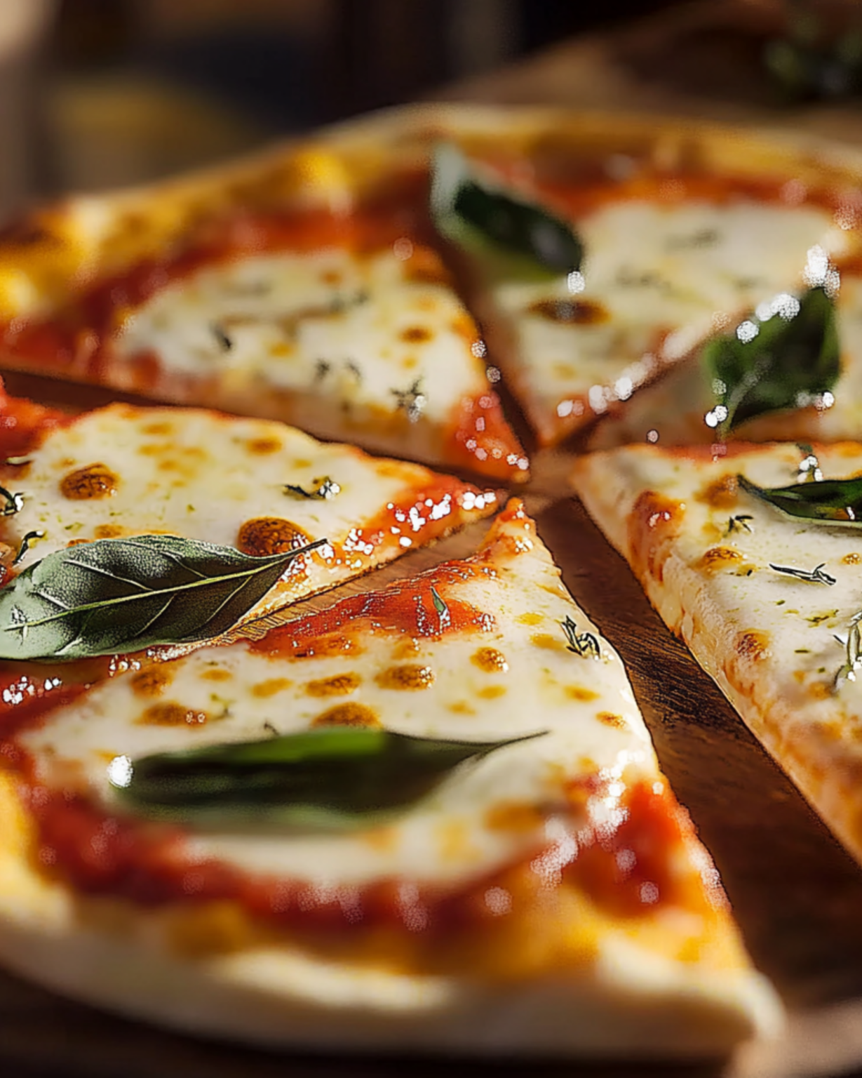 Garden-Fresh Bliss Margherita Pizza