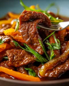 Orange Beef Stir Fry