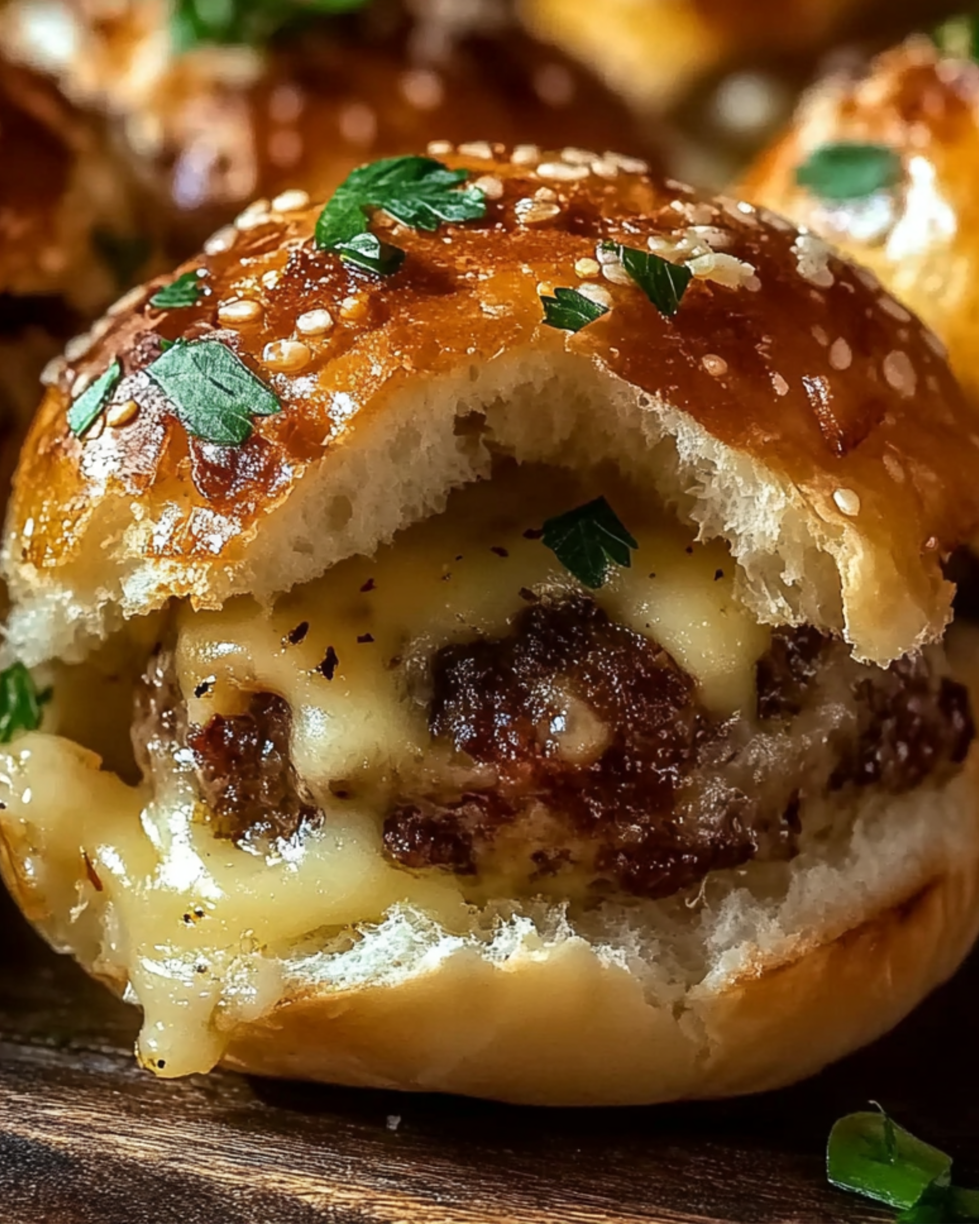 Garlic Parmesan Cheeseburger Bombs: A Bite-Sized Burger Dream